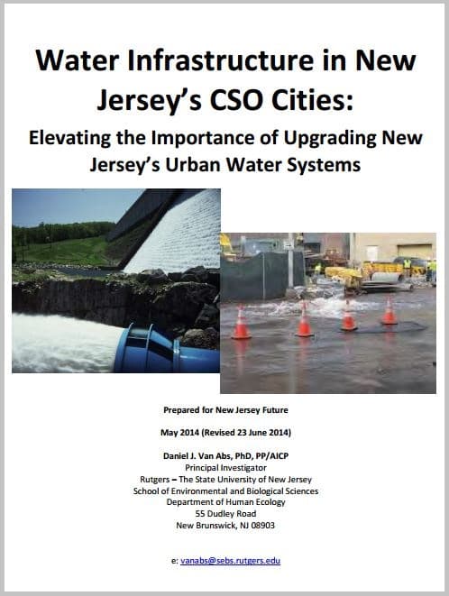 Water Infrastructure in New Jersey’s CSO Cities: Elevating the ...